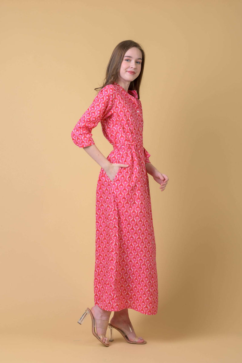 Dorris Cover Up - Doozy Red – Spirit Fashion UK